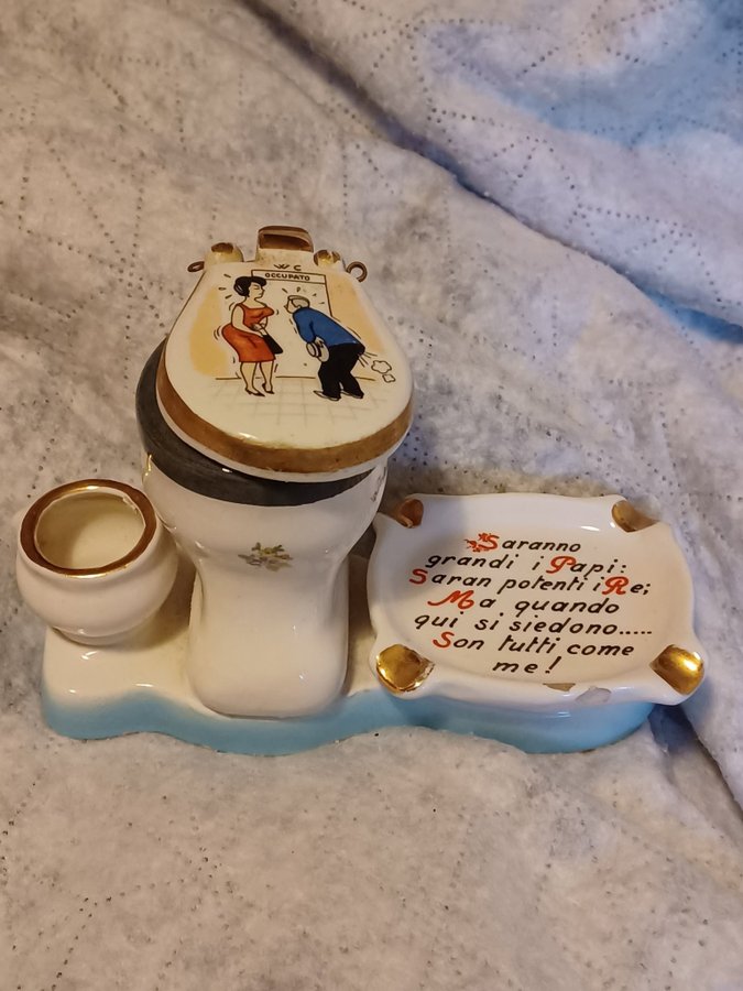 Prydnad till toaletten/badrummet | Köp på Tradera (708975752)