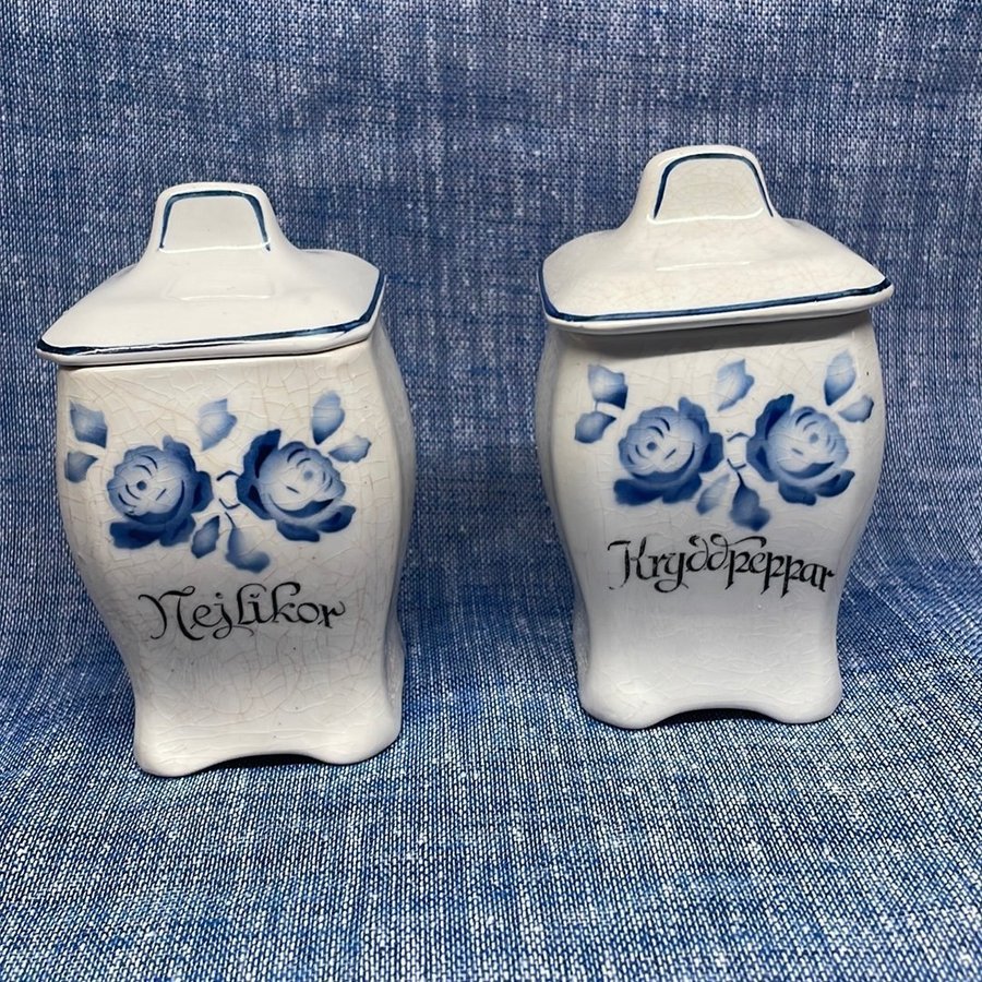 Gustavsberg Kryddburkar | Köp på Tradera (708146870)