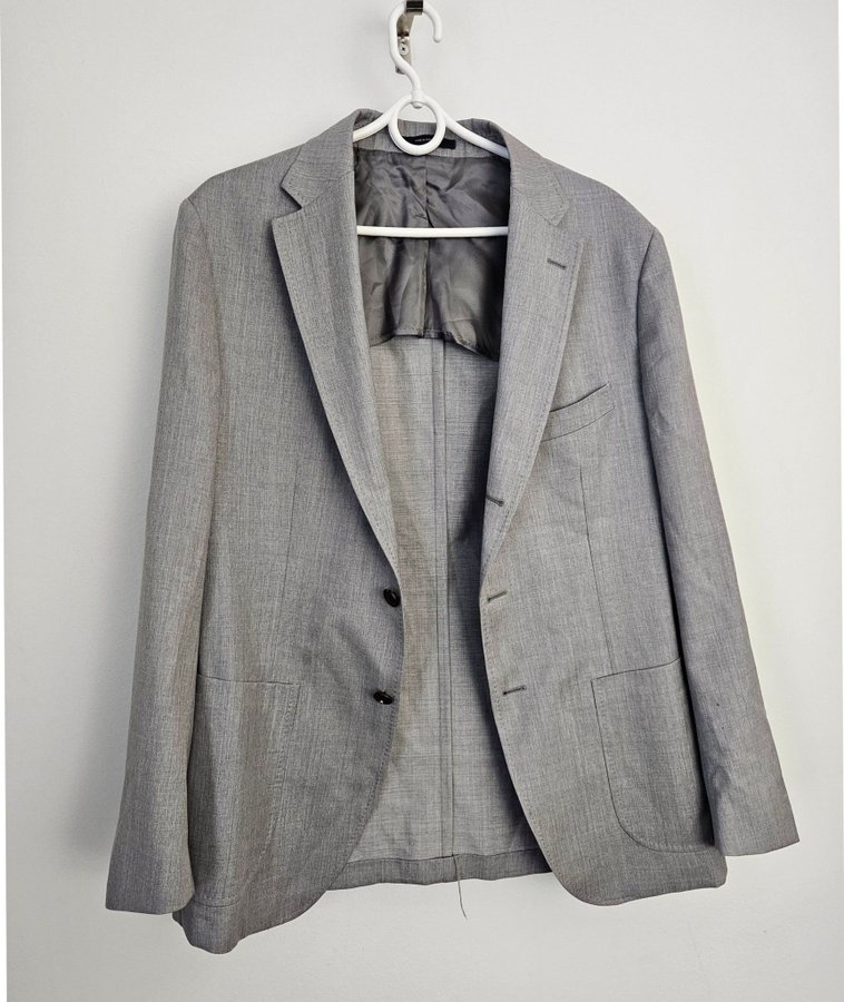Massimo Dutti Limited Edition grå kavaj / ull &.. | Köp på Tradera ...