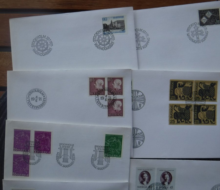 FDC 1971 | Köp på Tradera (704806941)