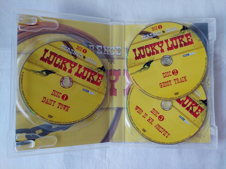Se produkter som liknar Lucky Luke Box 1 DVD - Svensk.. på Tradera ...
