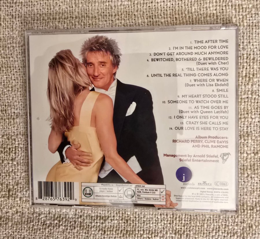 Rod Stewart – As Time Goes By... The Great Amer.. | Köp på Tradera ...