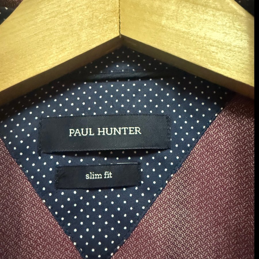 Paul Hunter vinröd skjorta | Köp på Tradera (709992472)