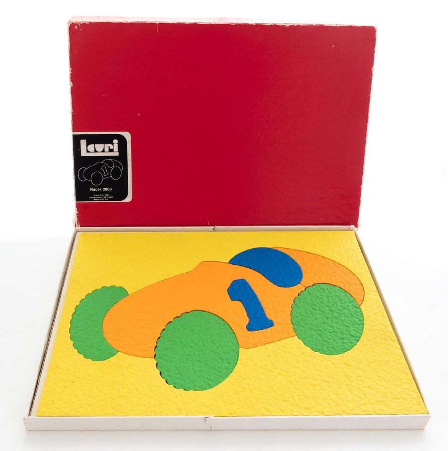 VINTAGE 1983 LAURI PUZZLE, RACER 2803, RUBBER F.. | Köp på Tradera ...