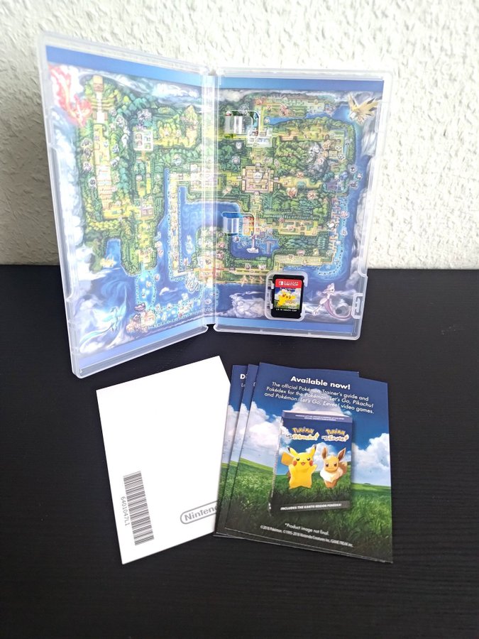 Pokémon Let's Go Pikachu! + Poké Ball Plus - Ni.. | Köp på Tradera ...