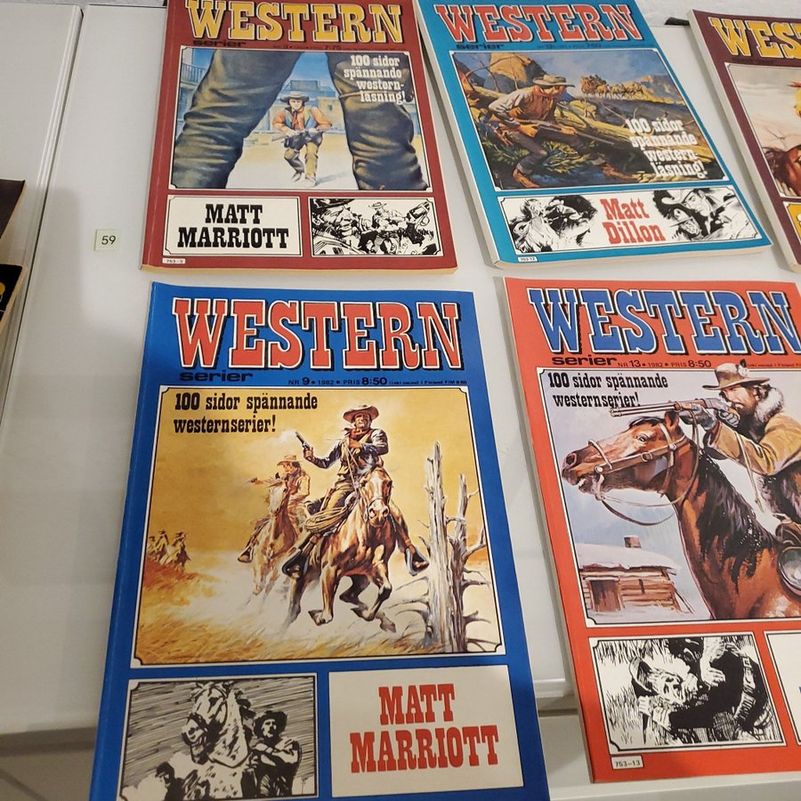 Western Serier - Matt Marriott, Matt Dillon, Si.. | Köp på Tradera ...