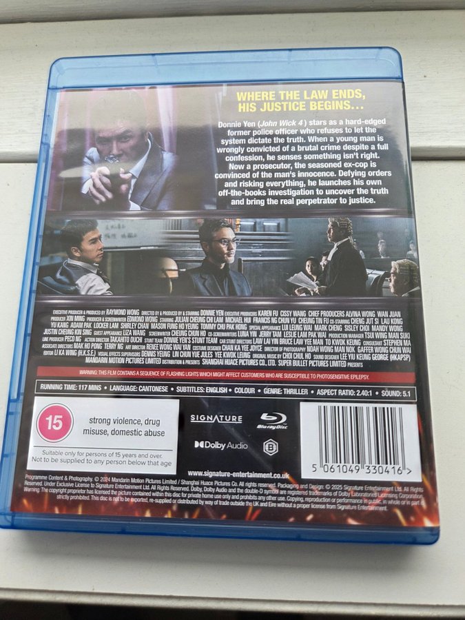 The Prosecutor (Blu-ray) Donnie Yen | Köp på Tradera (713222820)