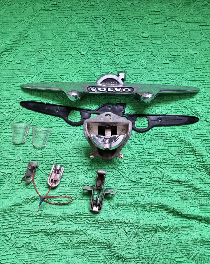 Skyltsbelysning bagageluckehandtag Volvo Amazon | Köp på Tradera ...