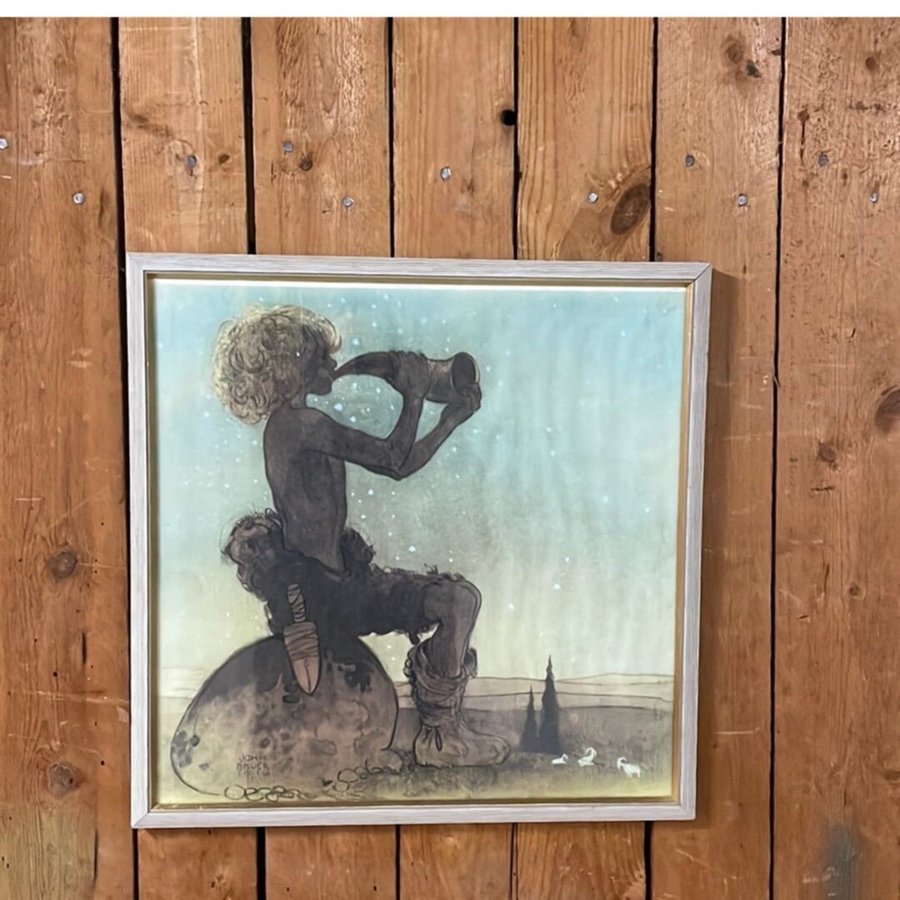 JOHN BAUER, FÄRGTRYCK, SIGNATUR I TRYCK. (Se be.. | Köp på Tradera ...