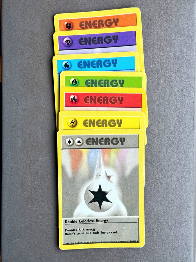 Pokémon Energikort - Double Colorless Energy 96.. | Köp på Tradera ...