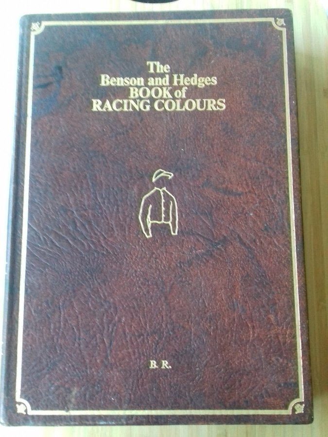 BENSON & HEDGES BOOK OF RACING COLORS | Köp på Tradera (717109582)