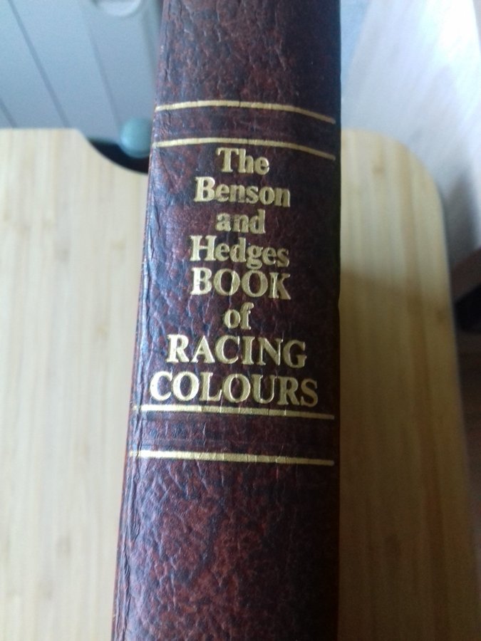 BENSON & HEDGES BOOK OF RACING COLORS | Köp på Tradera (690469889)