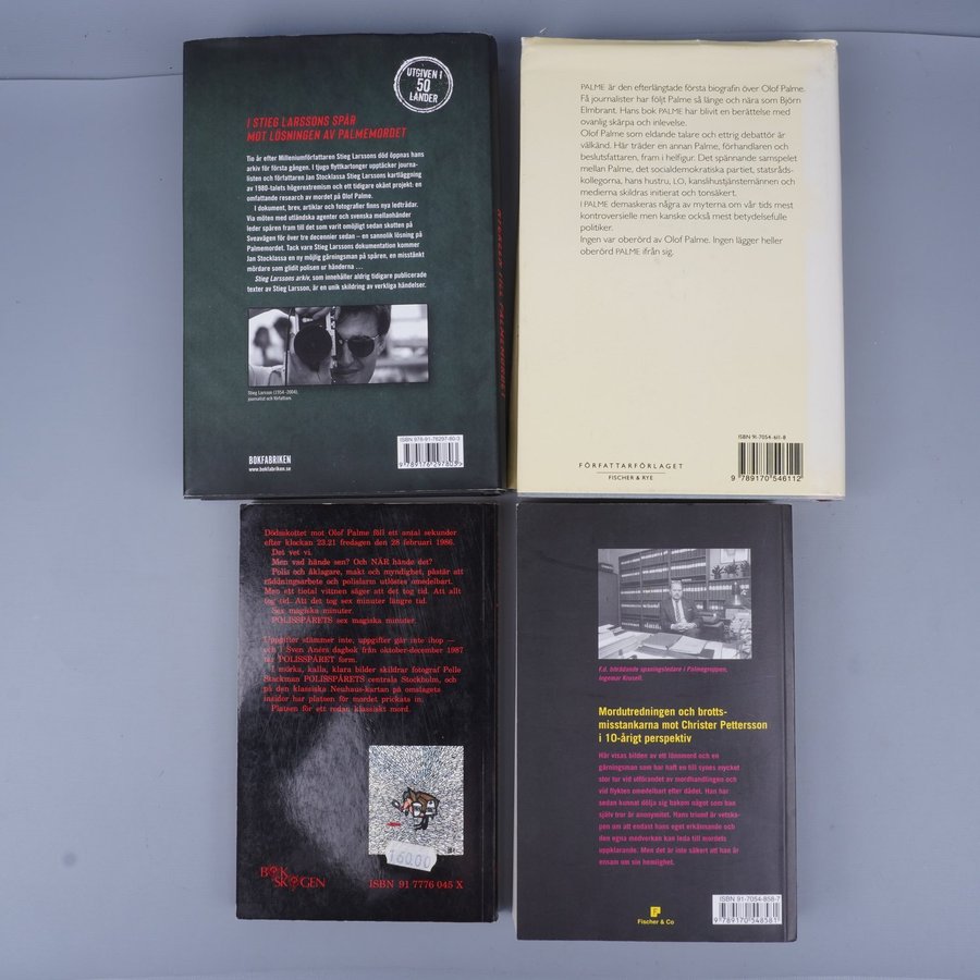 Bokpaket Olof Palme.. | Köp från StockholmsStadsmission på Tradera ...