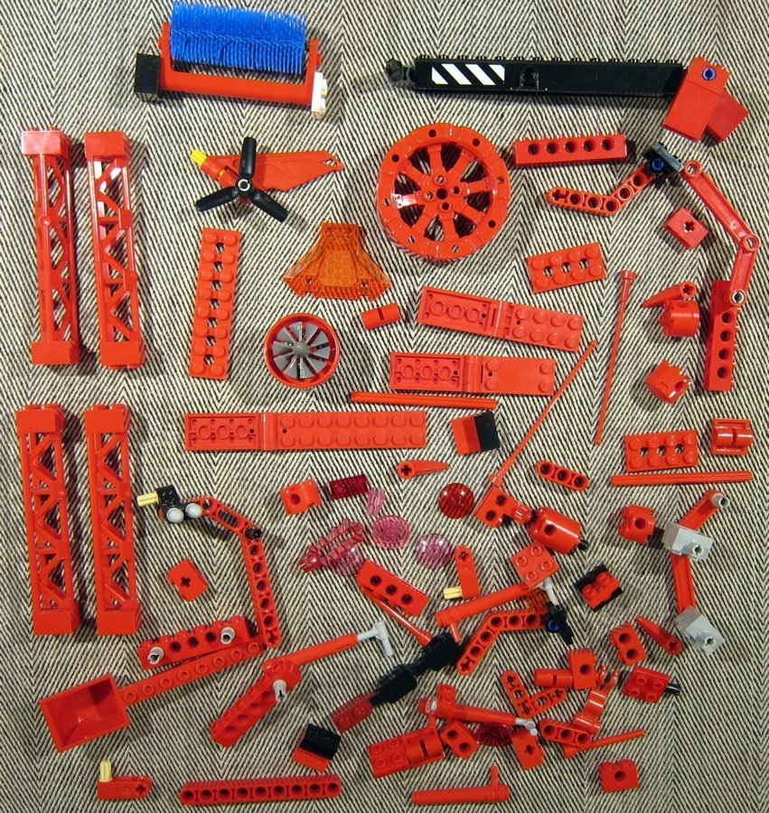 LEGO Technic Röd Pelare rymd flyg Star Wars Cit.. | Köp på Tradera ...