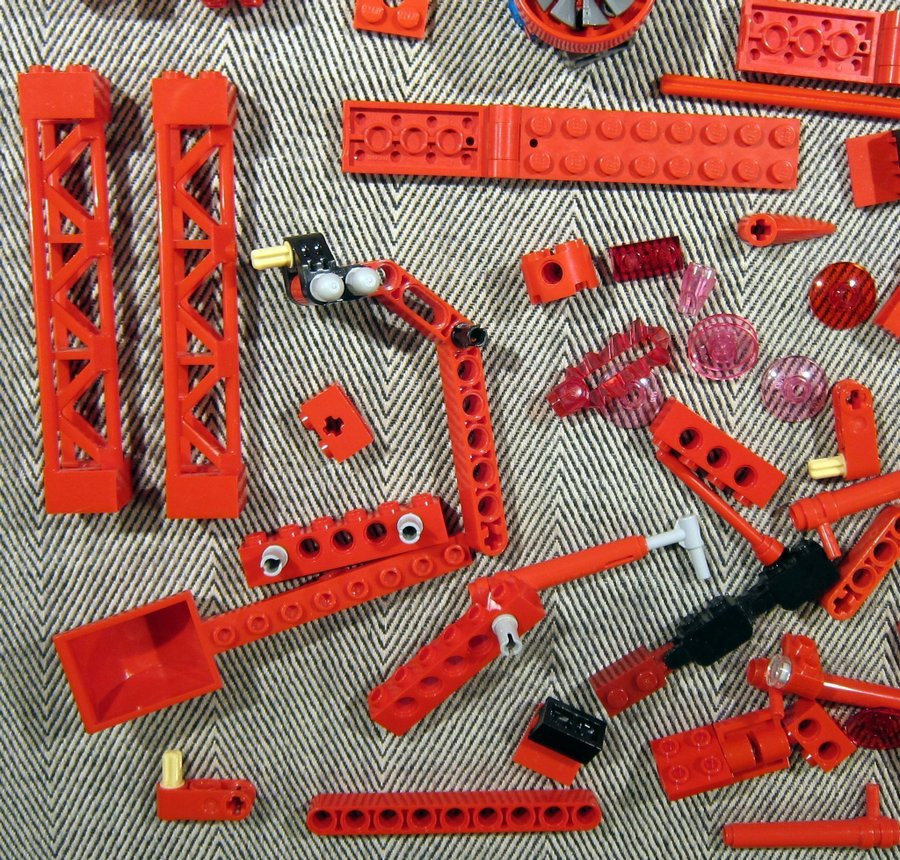 LEGO Technic Röd Pelare rymd flyg Star Wars Cit.. | Köp på Tradera ...