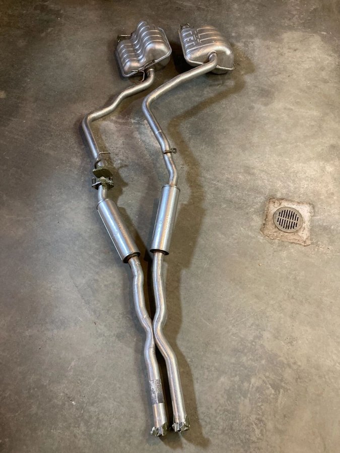 Komplett avgassystem dodge challenger v6 | Köp på Tradera (713176564)