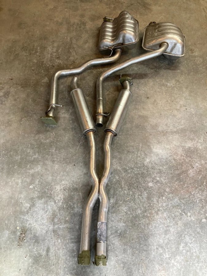Komplett avgassystem dodge challenger v6 | Köp på Tradera (713176564)