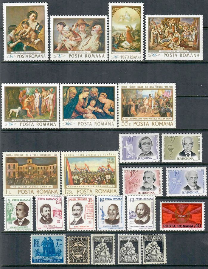 RUMÄNIEN 2 BILDER, BILD 2 POSTFRISKA | Köp på Tradera (713634877)