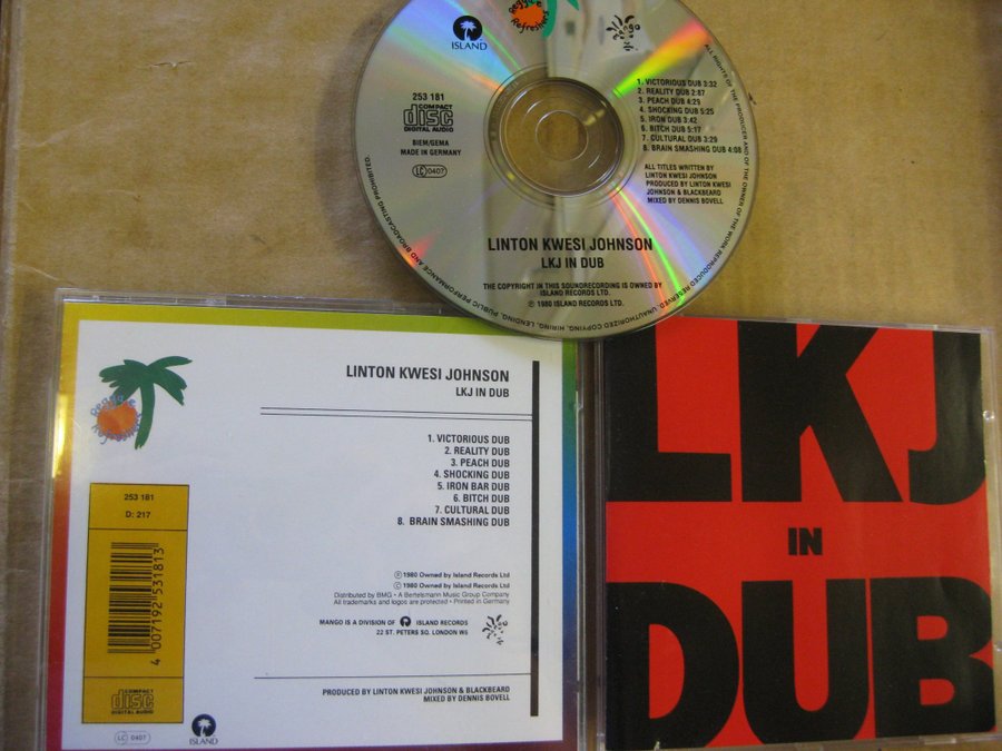 Se produkter som liknar Linton Kwesi Johnson LKJ in D.. på Tradera ...