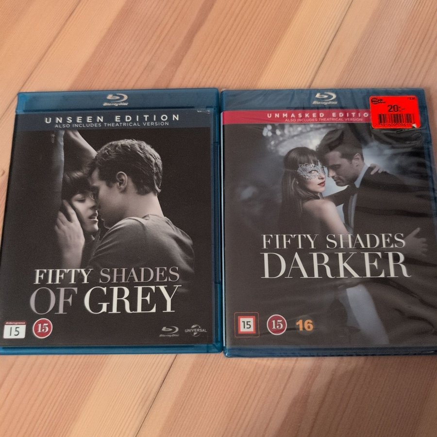Fifty Shades of Grey och Fifty Shades Darker - .. | Köp på Tradera ...