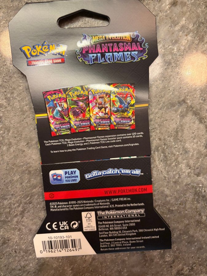 Pokémon TCG: Mega Evolution: Phantasmal Flames .. | Köp på Tradera ...