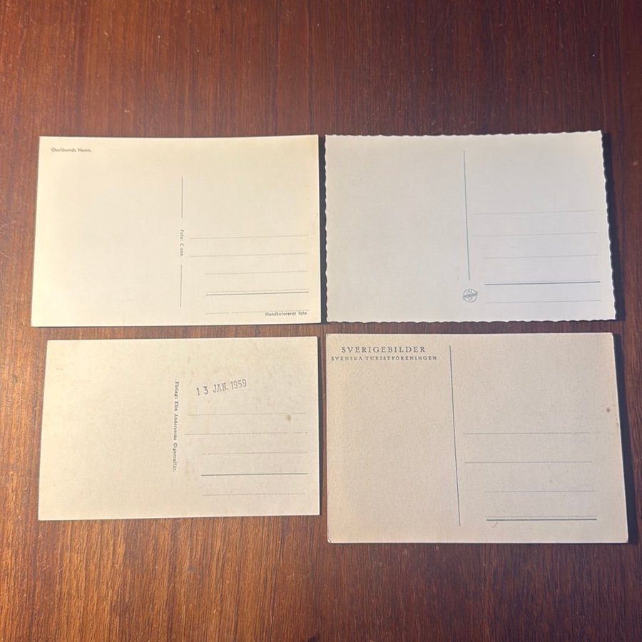 4 Vykort Oxelösund hamnen fartyg båtar | Köp på Tradera (710075475)