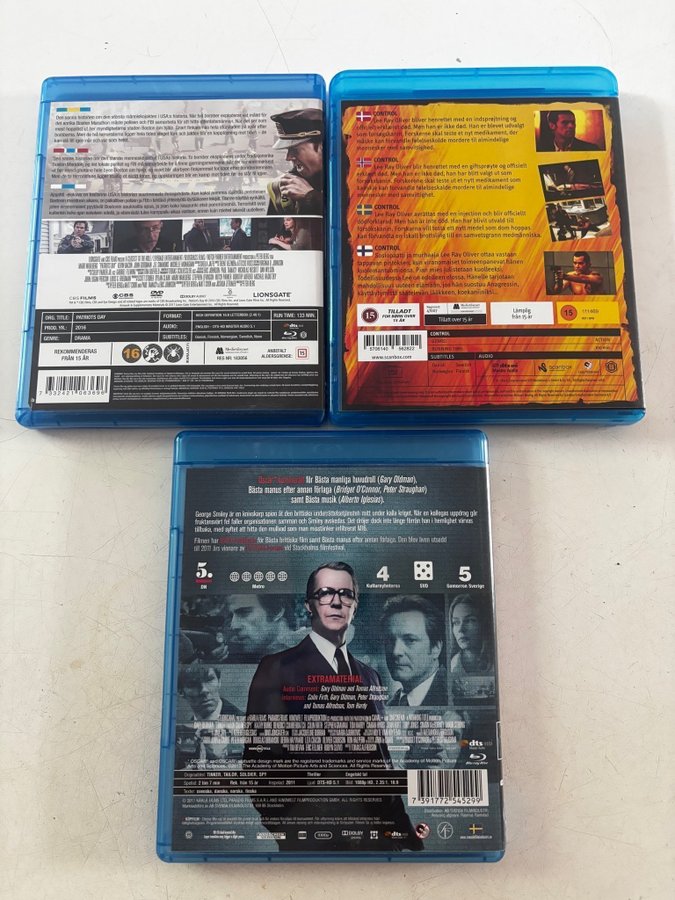 Blu-ray Filmer: Patriots Day, Control, Tinker T.. | Köp på Tradera ...