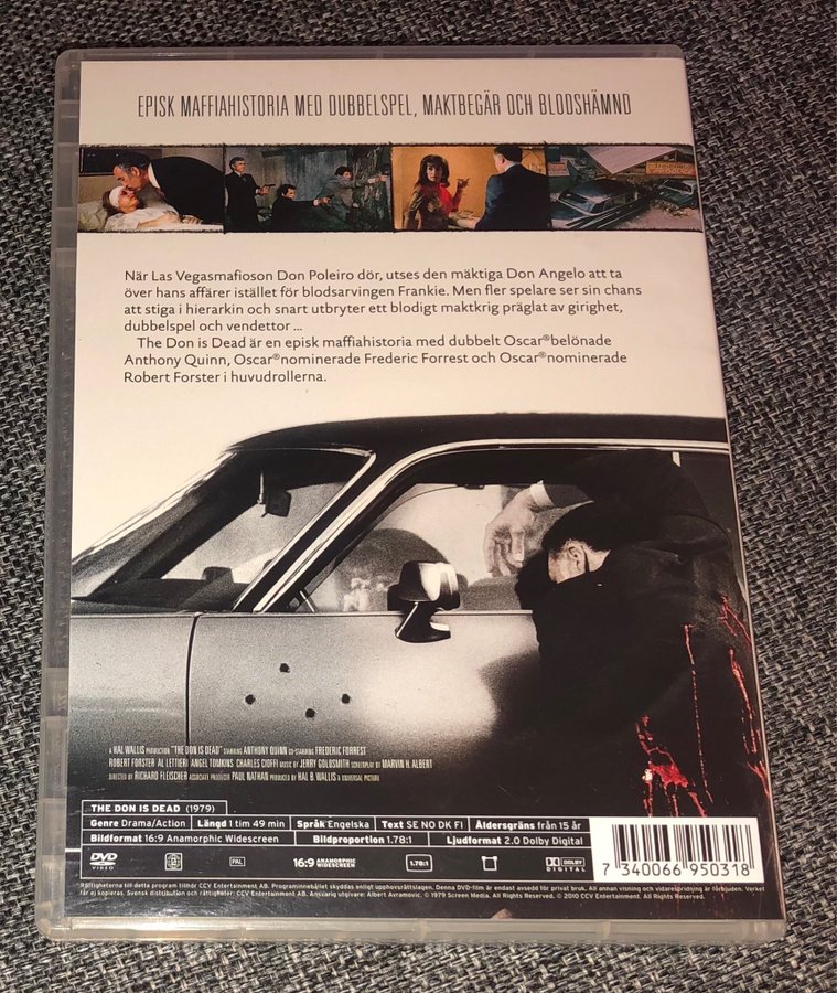 The Don Is Dead (1973) Anthony Quinn / Maffia G.. | Köp på Tradera ...