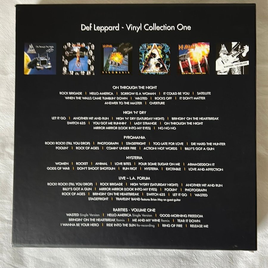 Def Leppard - Vinyl Collection Volume One | Köp på Tradera (701245901)
