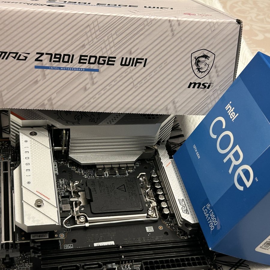 MSI Z790I Mini-ITX + Intel i5-13500 + Windows 1.. | Köp på Tradera ...