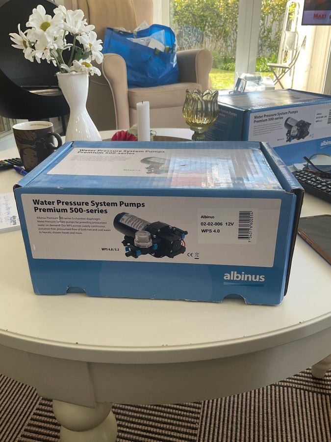 Albinus Vattentryckssystempump Premium 500-seri.. | Köp på Tradera ...