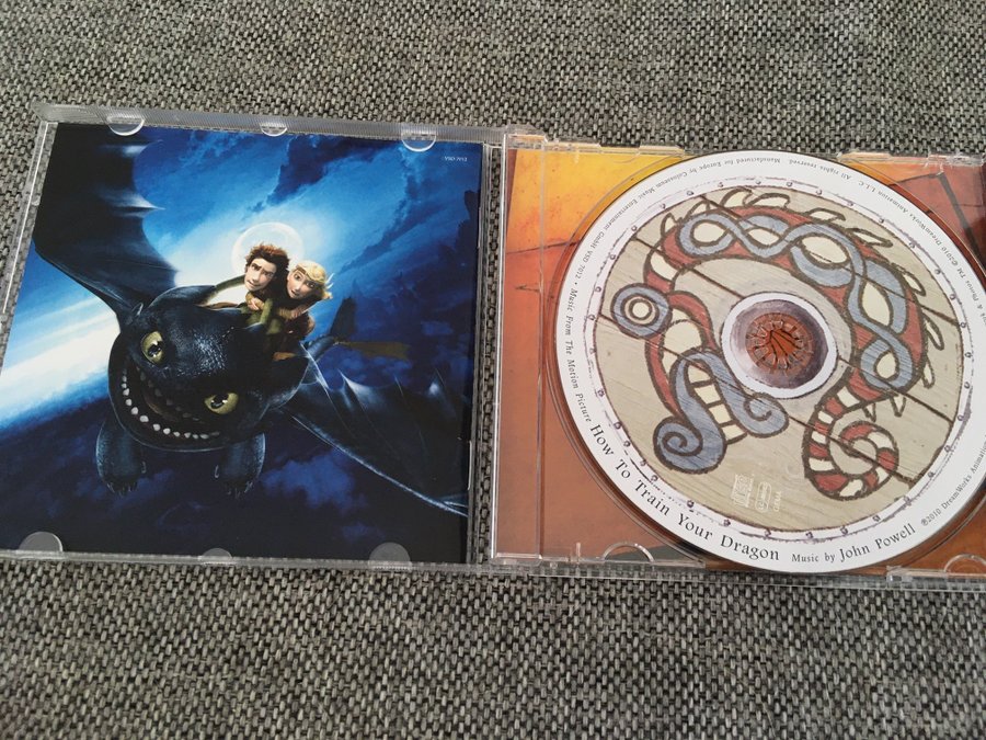 How to Train Your Dragon httyd - Soundtrack CD | Köp på Tradera (716215215)