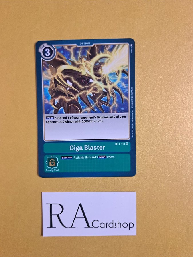 Giga Blaster BT1-111 Rare New E.. | Köp från RaCardShop på Tradera ...