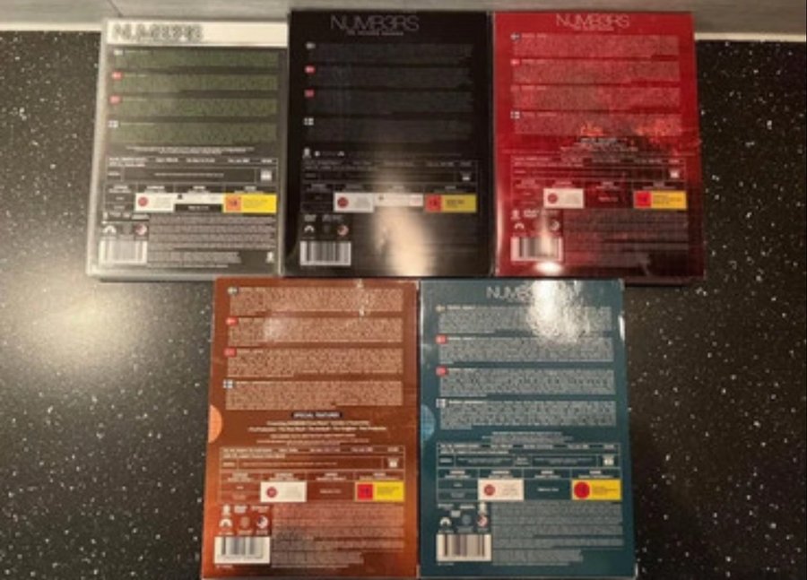 NUMB3RS Säsong 1-5 DVD Box | Köp på Tradera (695617589)