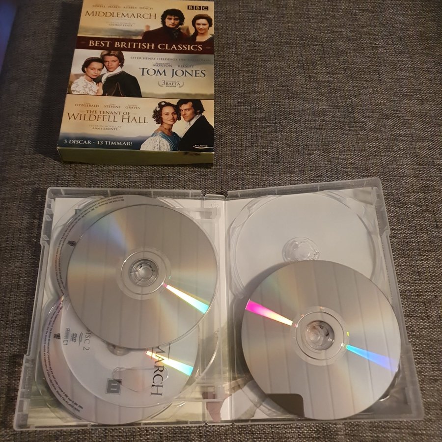 Se produkter som liknar DVD PAKET 5 FILMER DRAMA på Tradera (630050443)