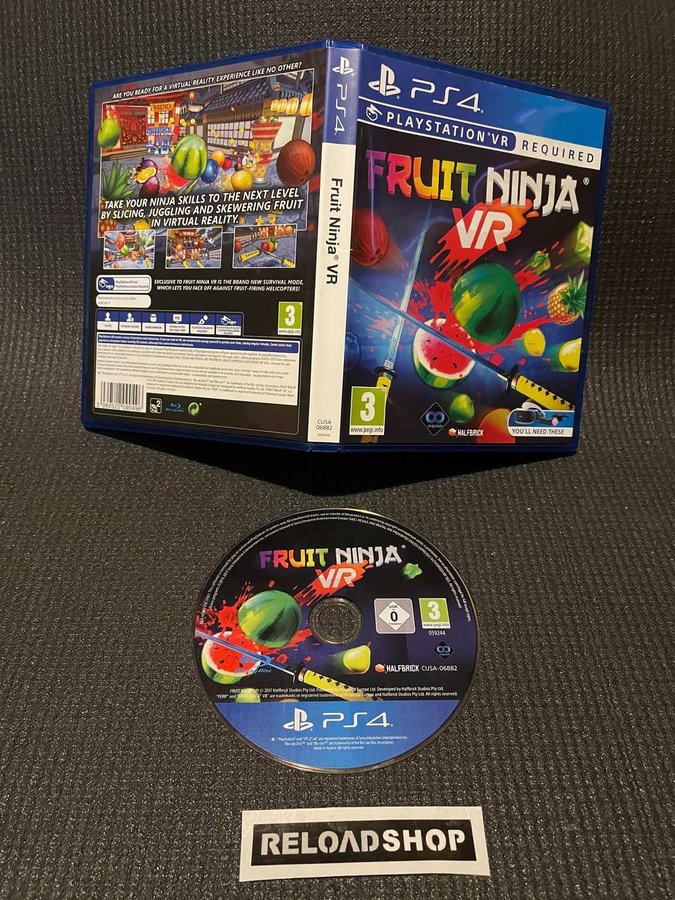Fruit Ninja VR PS4 Kop fran RELOAD SHOP pa Tradera 524496726