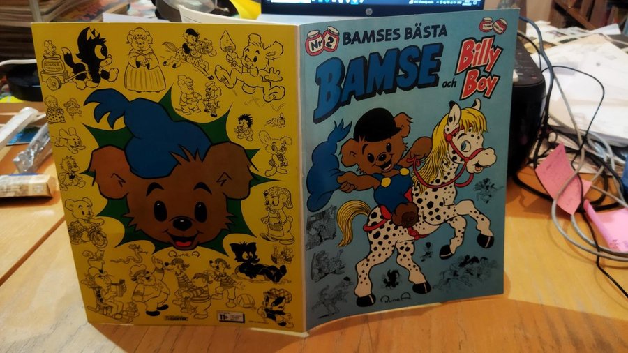 Bamses bästa nr 2 Bamse och Bi.. | Köp från Vinylcomics på Tradera (592551510)