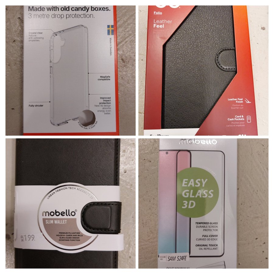 Skydda din Samsung A36 5G, A56 5G och S24 FE | Köp på Tradera (702221086)