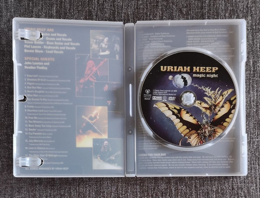 Uriah Heep, Region 4, Skivan är i mycket gott s.. | Köp på Tradera ...
