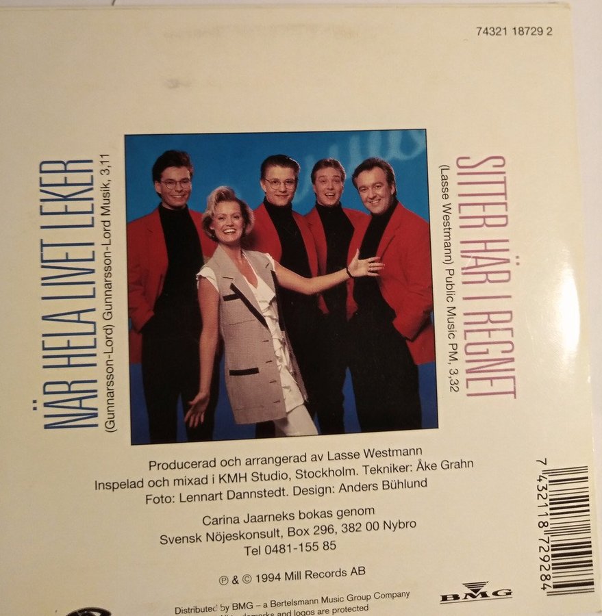 Carina Jaarnek - När hela livet leker, CD | Köp på Tradera (328684150)