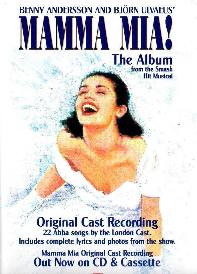 Mamma Mia! Program (1999) - Prince Edward Theat.. | Köp på Tradera ...