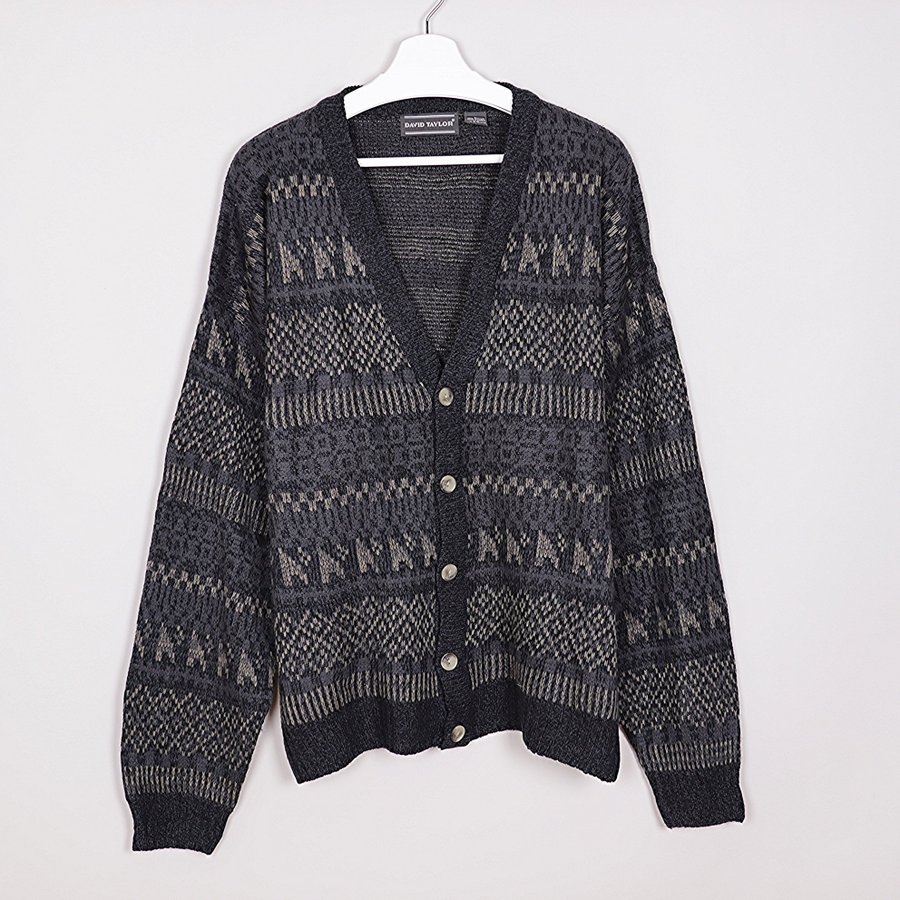 David Taylor Stickad Cardigan .. | Köp från BourizBros. på Tradera ...