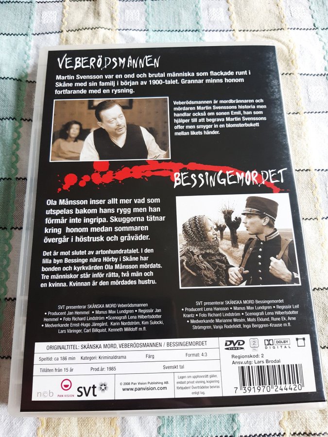 Skånska Mord - Veberödsmannen / Bessingemordet .. | Köp på Tradera ...
