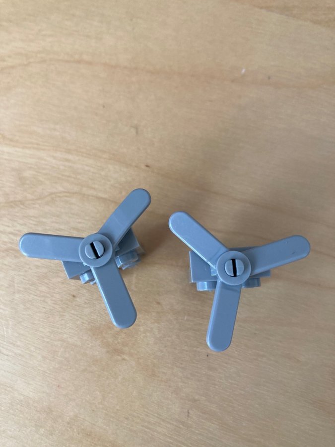 Lego propellrar grå | Köp på Tradera (711109677)