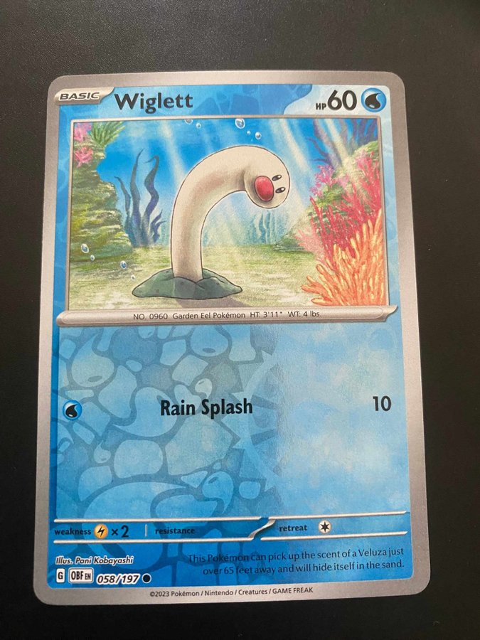 Wiglett 058/197 rev holo | Köp på Tradera (734285396)
