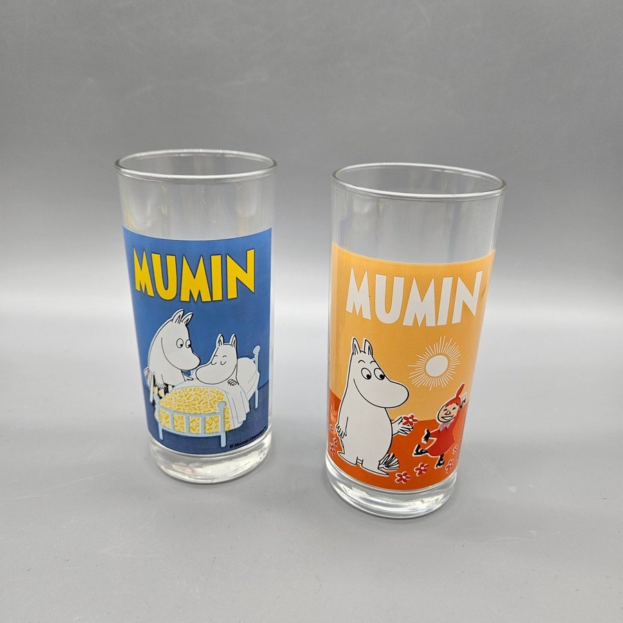 2 st Glas - Muminglas Mumin.. | Köp från SakLetarHyllan på Tradera ...