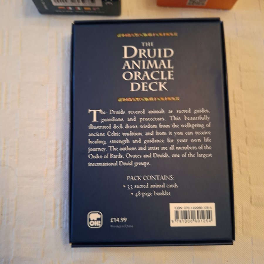 Cattarot, The Gilded Tarot, The Druid Animal Or.. | Köp på Tradera ...