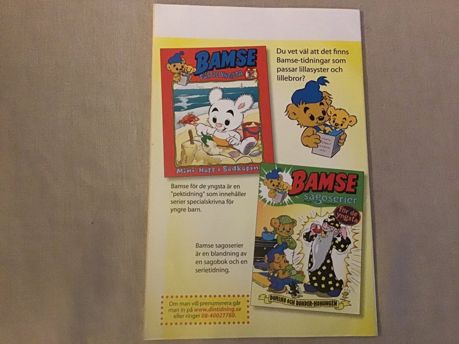 Se produkter som liknar Bamse - Världens Starkaste Bj.. på Tradera ...