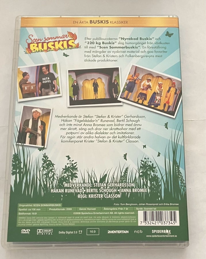 Scen Sommar Buskis - En Äkta Buskis Klassiker DVD | Köp på Tradera ...