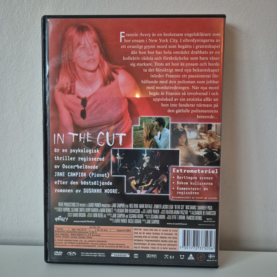 In The Cut på DVD (Svensk utgåva) | Köp på Tradera (710997229)